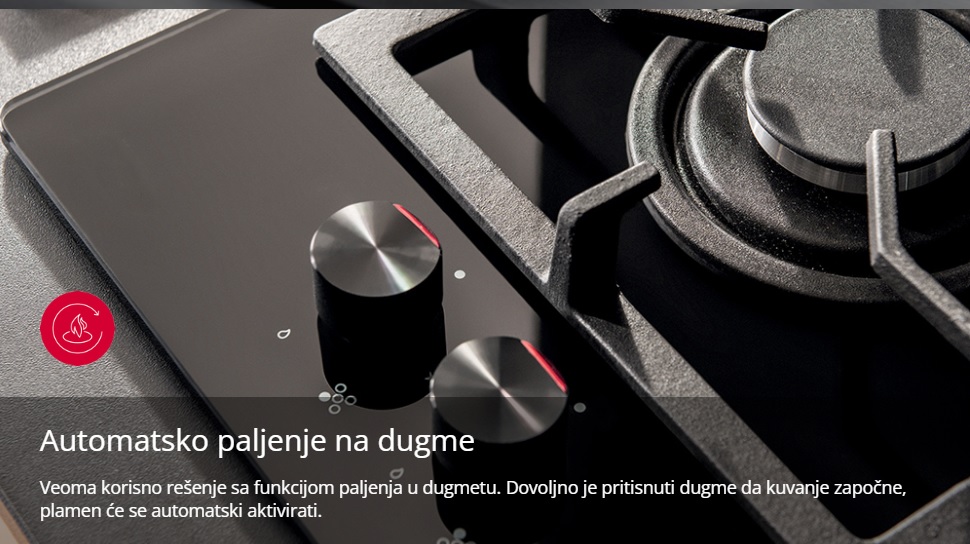 Hansa ploča na gas BHGI63112035