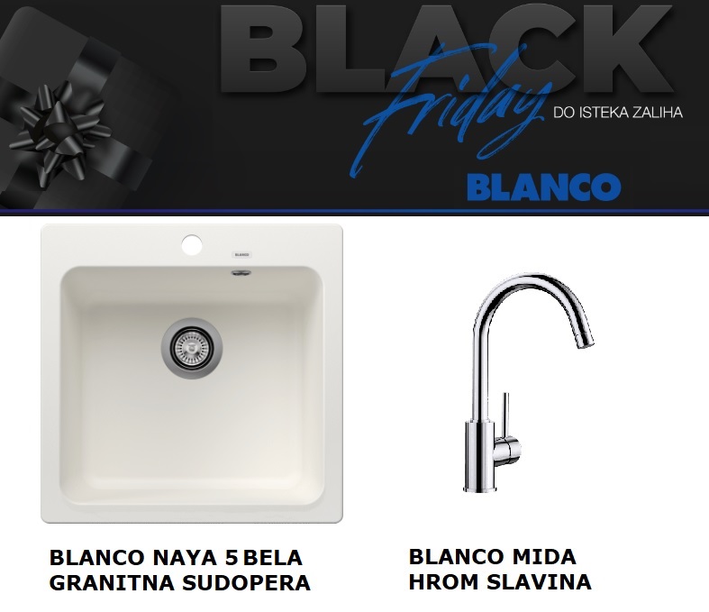 Blanco set slavina i sudopera