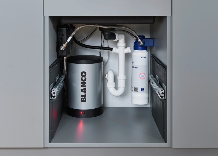 BLANCO FILTER SLAVINA EVOL-S PRO DRINK.FILTER ZLATO SATEN